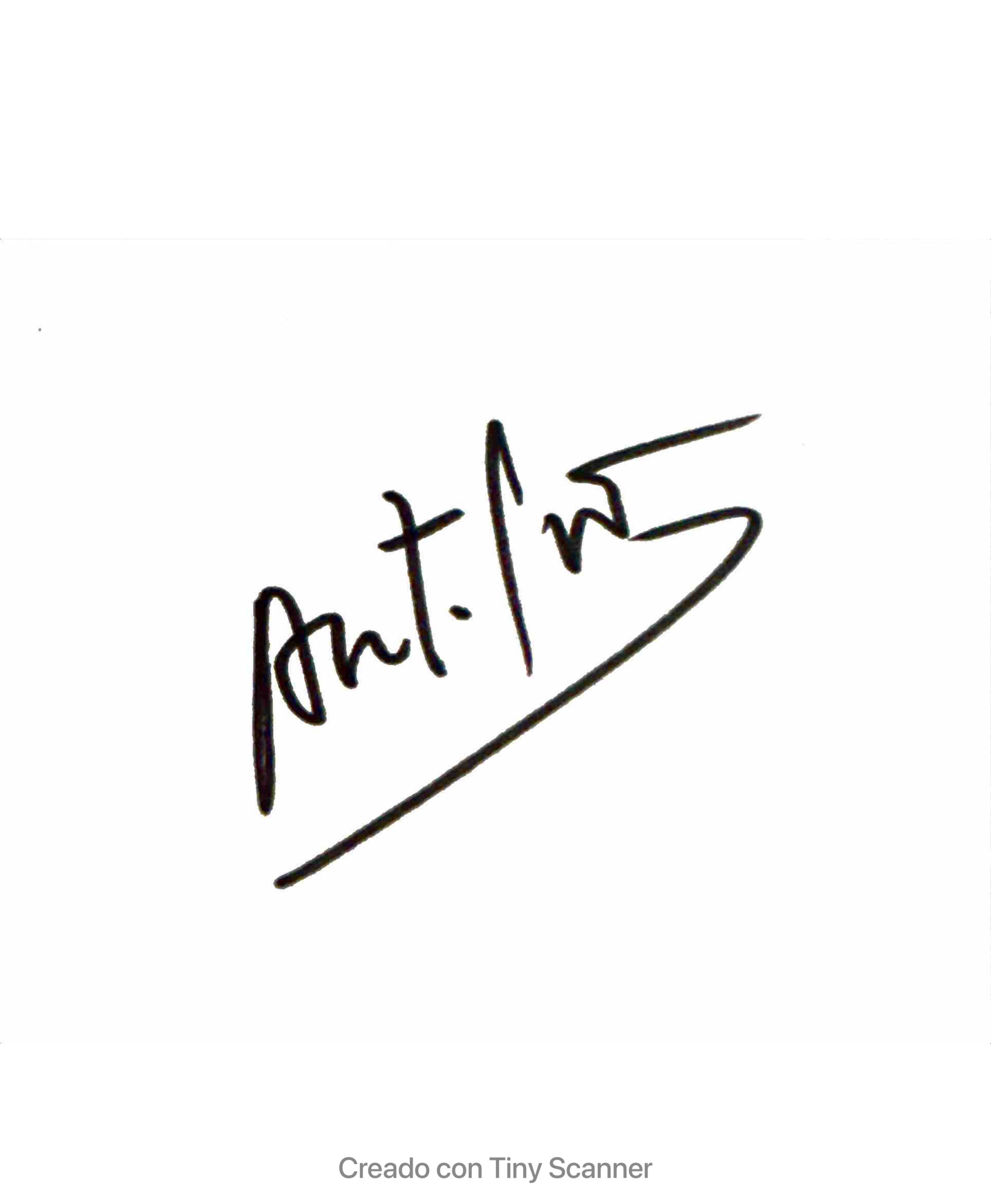 Firma digitalizada Antonio Delgado | Editorial Adarve